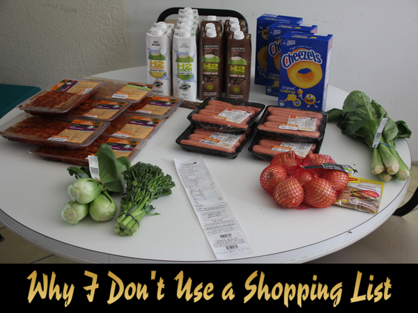 See why we do not use a shopping list but can still get our grocery ...